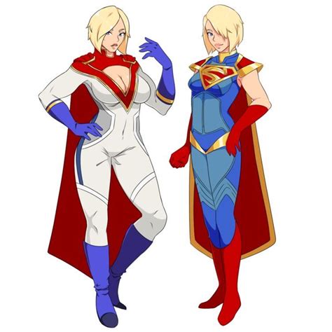 Powergirl And Supergirl Power Girl Comics Dc Comics Girls Supergirl Comic
