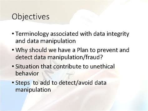 Laboratory Data Integrity Ashraf Mozayani Pharm D Ph