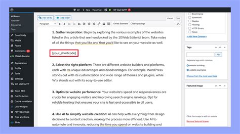 How To Use Shortcode In Wordpress 6 Proven Methods 10web