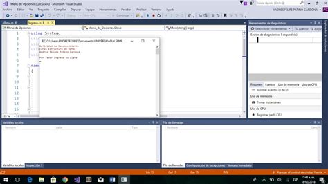 Menú Opciones C Ciclo Do While Con Clave Youtube