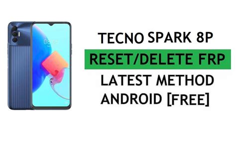 Tecno Spark P Android Обход FRP Сброс блокировки Google Gmail бесплатно