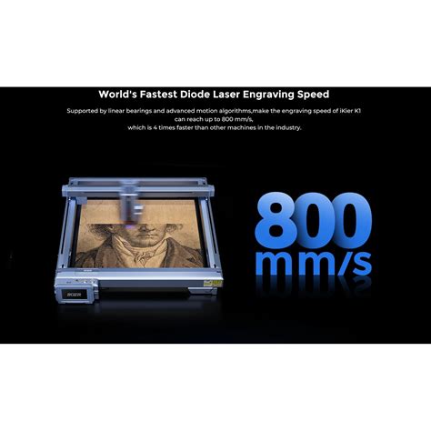 Atomstack Ikier K1 Pro четворна Cnc машина за лазерно гравиране и рязане мощност 130w 24w