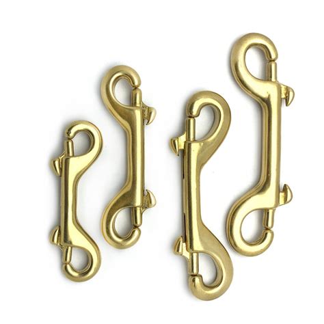 Double Ended Solid Brass Copper Snap Hook China Snap Hook And Swivel Hook