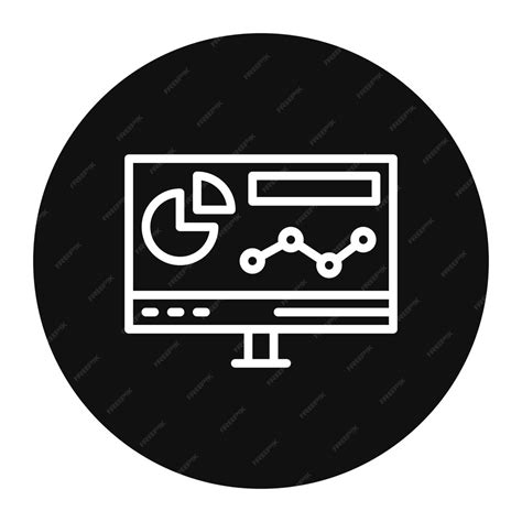 Premium Vector Monitoring Analytics Vector Illustration