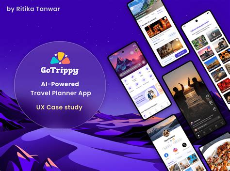 Ai Powered Travel Planner App On Behance