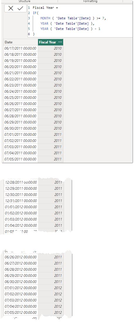 Solved Need To Create Column For Fiscal Year That Is Diff