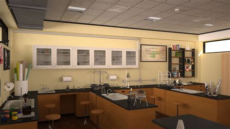 Classroom 3d Model By Zyed