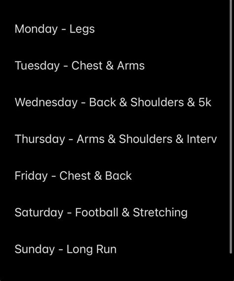 Hybrid Training Split Rhybridathlete