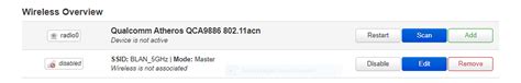 qualcomm atheros qca9886 802 11acn device is not active installing
