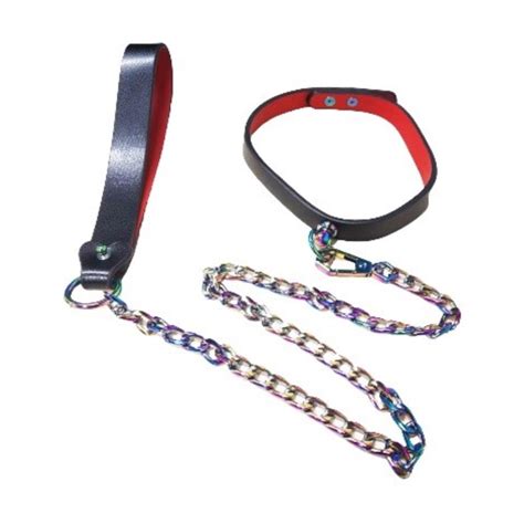 Lesa Fetish Bdsm Guilty Toys Guler Collar And Leash Sex Shop