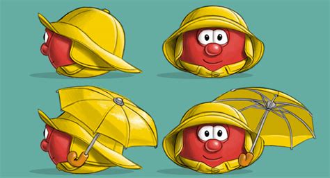 Costume And Prop Designs For Veggietales On Behance
