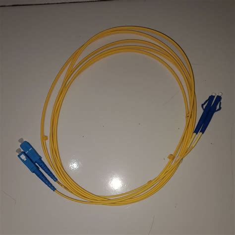 Jual Pathcore Patch Cord Sc Upc To Lc Upc Sm Duplex Mm Meter Shopee Indonesia
