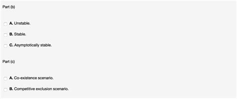 Solved Consider A Model Of Two Competing Species Dx Dt Chegg Com