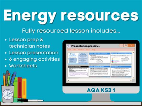 Energy Resources Teaching Resources