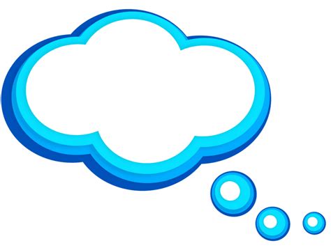 Thinking Cloud Pngs For Free Download
