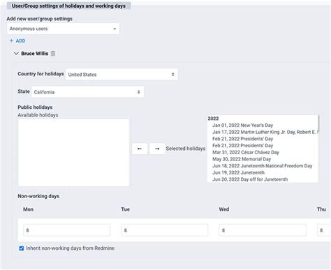 Redminex Gantt Chart Documentation