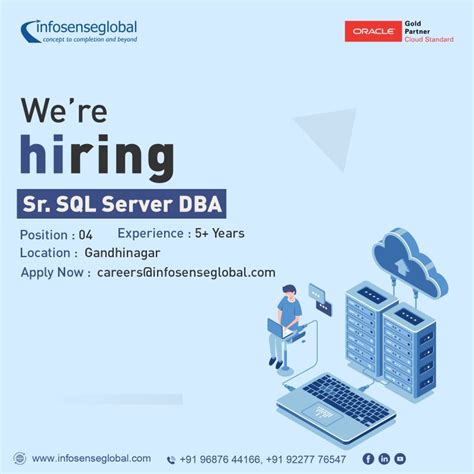 Infosenseglobal On Linkedin Sql Sqlserver Sqlserverdba Wearehiring