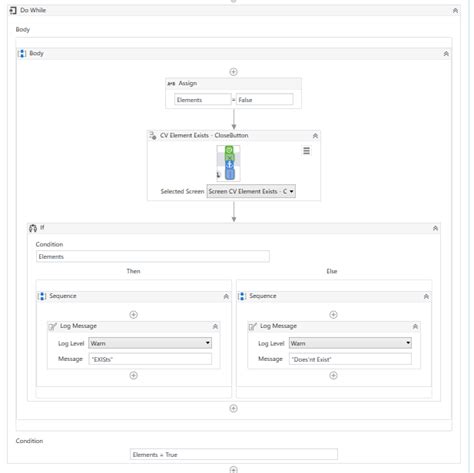 Element Exists Loops Not Working In Citrix Ai Computer Vision Uipath Community Forum