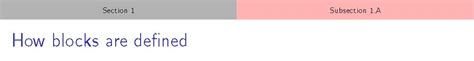 Packages Why Isn T The Setbeamerfont Command Working In The Headline Of My Beamer