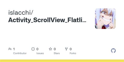 Github Islacchiactivityscrollviewflatlist