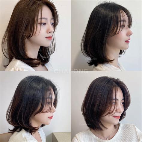 가로수길미용실 차홍룸 가로수길점 홍하연 퍼스널헤어 단발 중단발 Chhayeonn • Instagram Photos And Videos