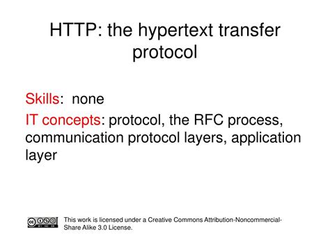 PPT The Hypertext Transfer Protocol PowerPoint Presentation