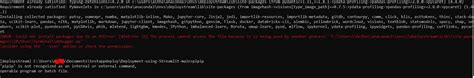 Bug Streamlit App Not Detecting `pycaret` Library · Issue 3296 · Pycaretpycaret · Github