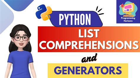 python list comprehension vs generator expressions tutorial for beginners youtube