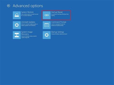 How To Use Startup Repair To Fix Boot Problems With Windows Windows Central