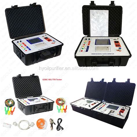 Three Phase Transformer Turns Ratio Meter Ttr Test Set Ttr And Turns Ratio Tester