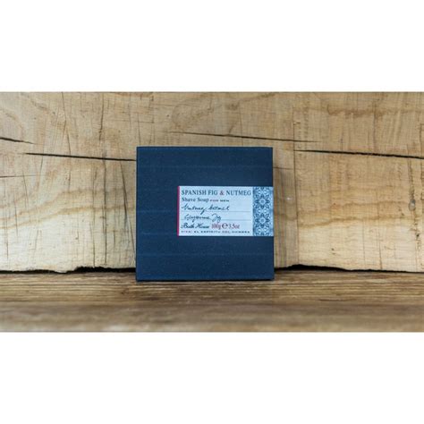 Fijne Luxe Scheerzeep Van Bath House In Een Klassieke Houten Kom