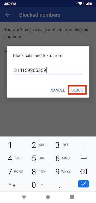 Cómo Bloquear Un Número En Android Recurso Wordpress