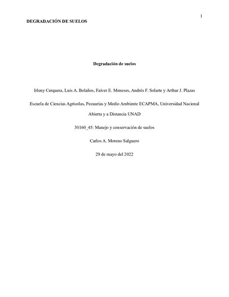 Calaméo Degradación De Suelos