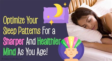 Optimizing Cognitive Health How Sleep Patterns Impact Aging Minds