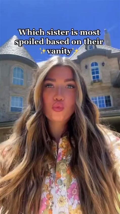 Which Sister Is Most Spoiled Based On Their Vanity Preppy Blogs