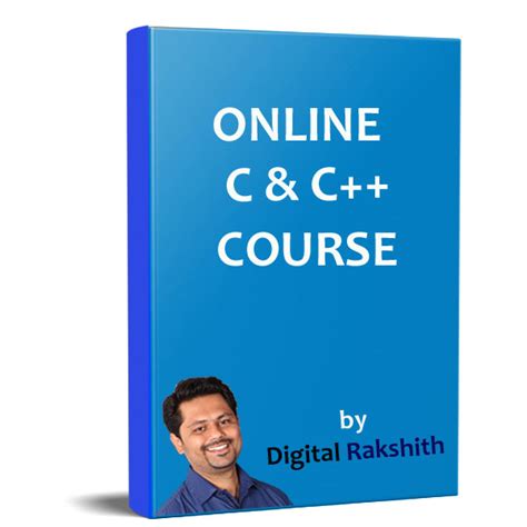 Online C And C Course Digital Rakshith Online Cousrse