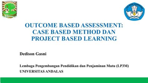 Assessment Case Based Method Dan Project Based Learningpdf