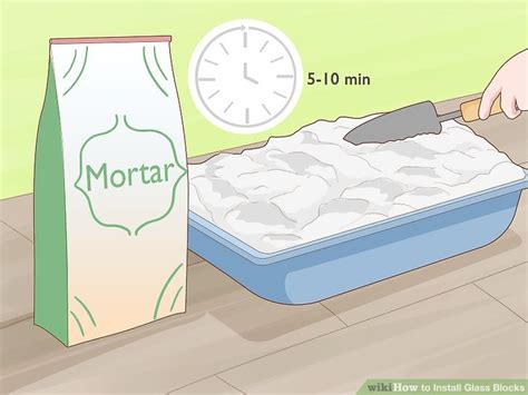 Ways To Install Glass Blocks WikiHow