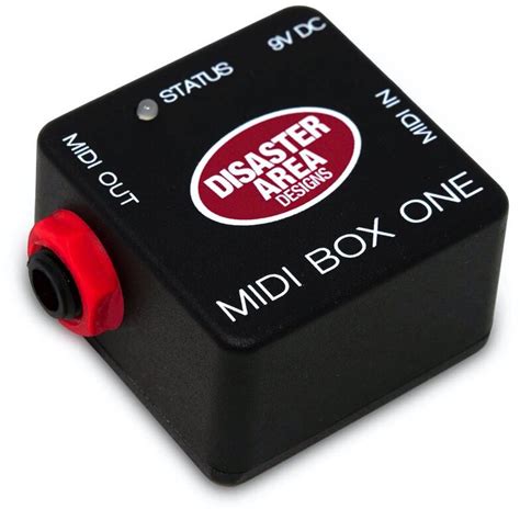 Disaster Area Midi Box One Din To 635mm Jack Converter Midi Controller