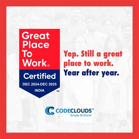 Teamcodeclouds Greatplacetowork Codeclouds Bijoy Das