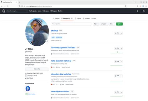 Navigating Github And Creating A Copy Of The Tool Name Alignment Workshop