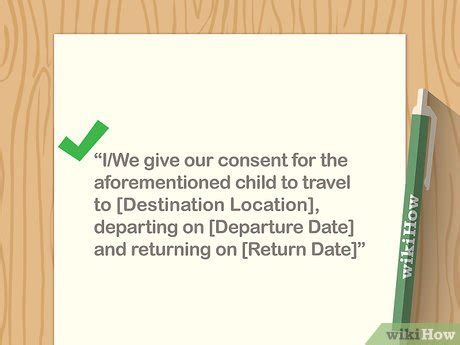 How To Write Letter Of Consent 15 Steps With Pictures WikiHow
