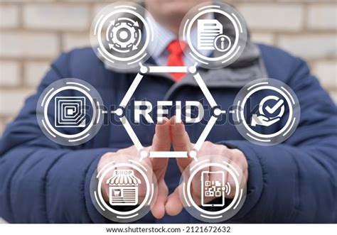 Concept Rfid Radio Frequency Identification Communication Stock Photo Shutterstock