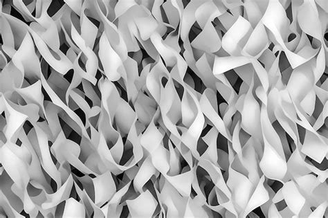 Premium AI Image Pattern And Texture Of Sliced Intertwining Paper Ribbons