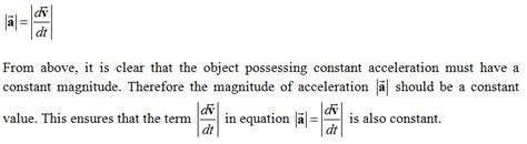 An Object Moves With A Constant Acceleration Which Of The Following AskIITians