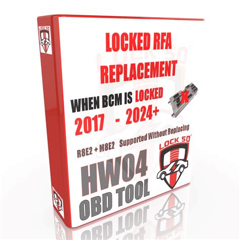 SW Lock HW C OBD Tool JLR To New RFA Programming Locked BCM R E M E Supported