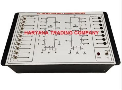 81 Multiplexer And 18 Demultiplexer Trainer Kit Model Namenumber