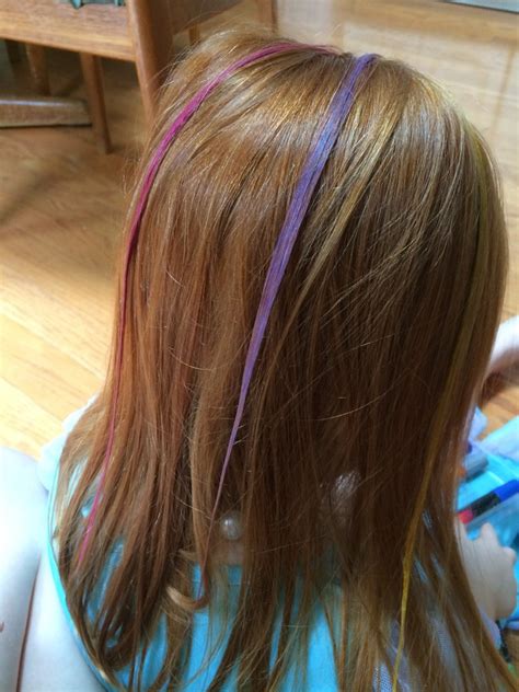 Hair Chalk Vs Hair Chalk With A Sealant Hair Chalk How To