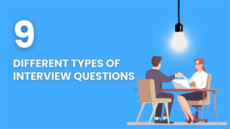 9 Straight Off Types Of Interview Questions You Must Know
