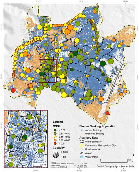 Spatial Representation Of The Open Space Suitability Index For